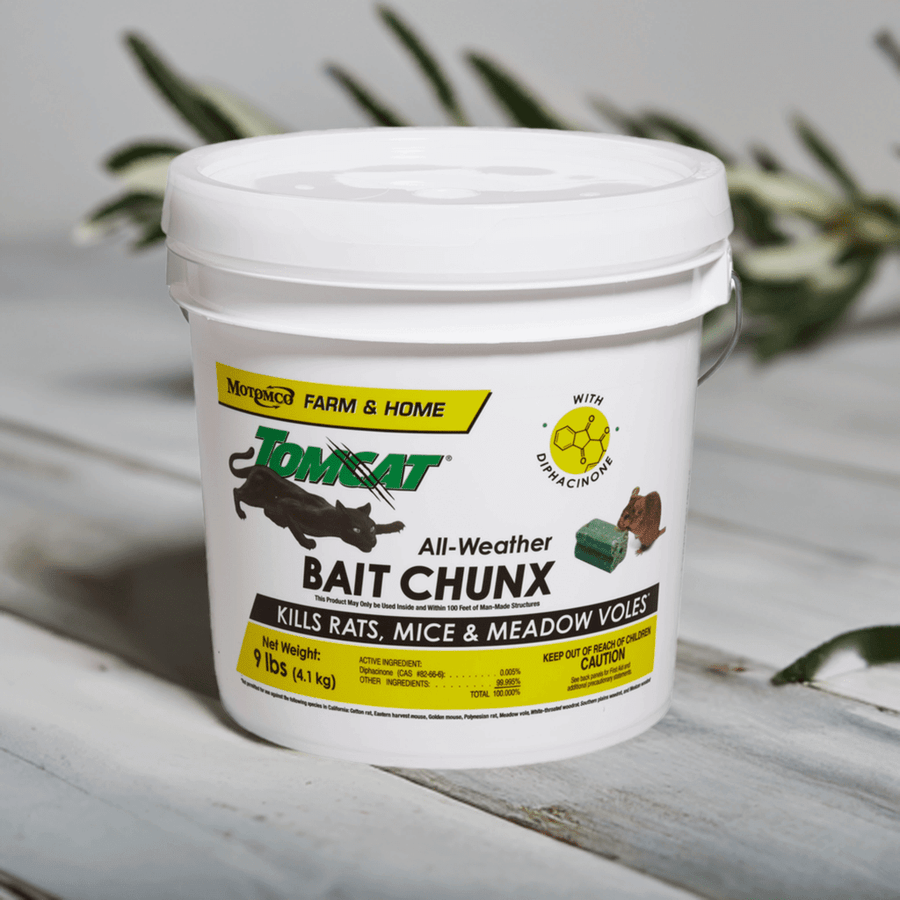 Rodenticide Canada Motomco Hawk Jaguar Tomcat rat bait chunks mice ...