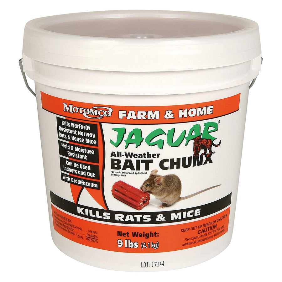 Rodenticide Canada Motomco Hawk Jaguar Tomcat rat bait chunks mice ...